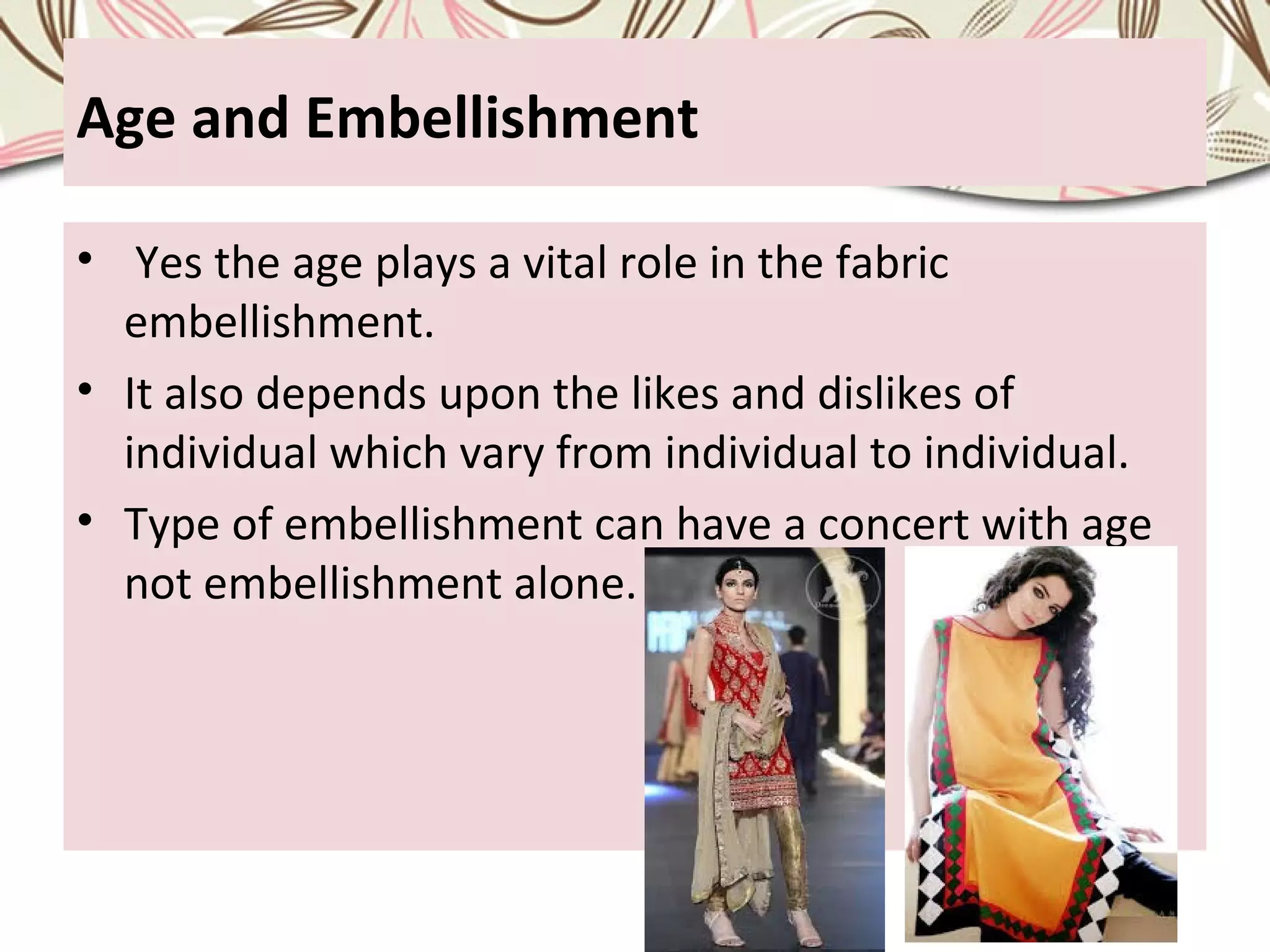 Fabric Embellishments | PPT