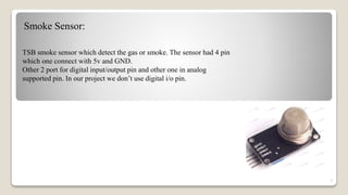 Gas & smoke detector | PPTX