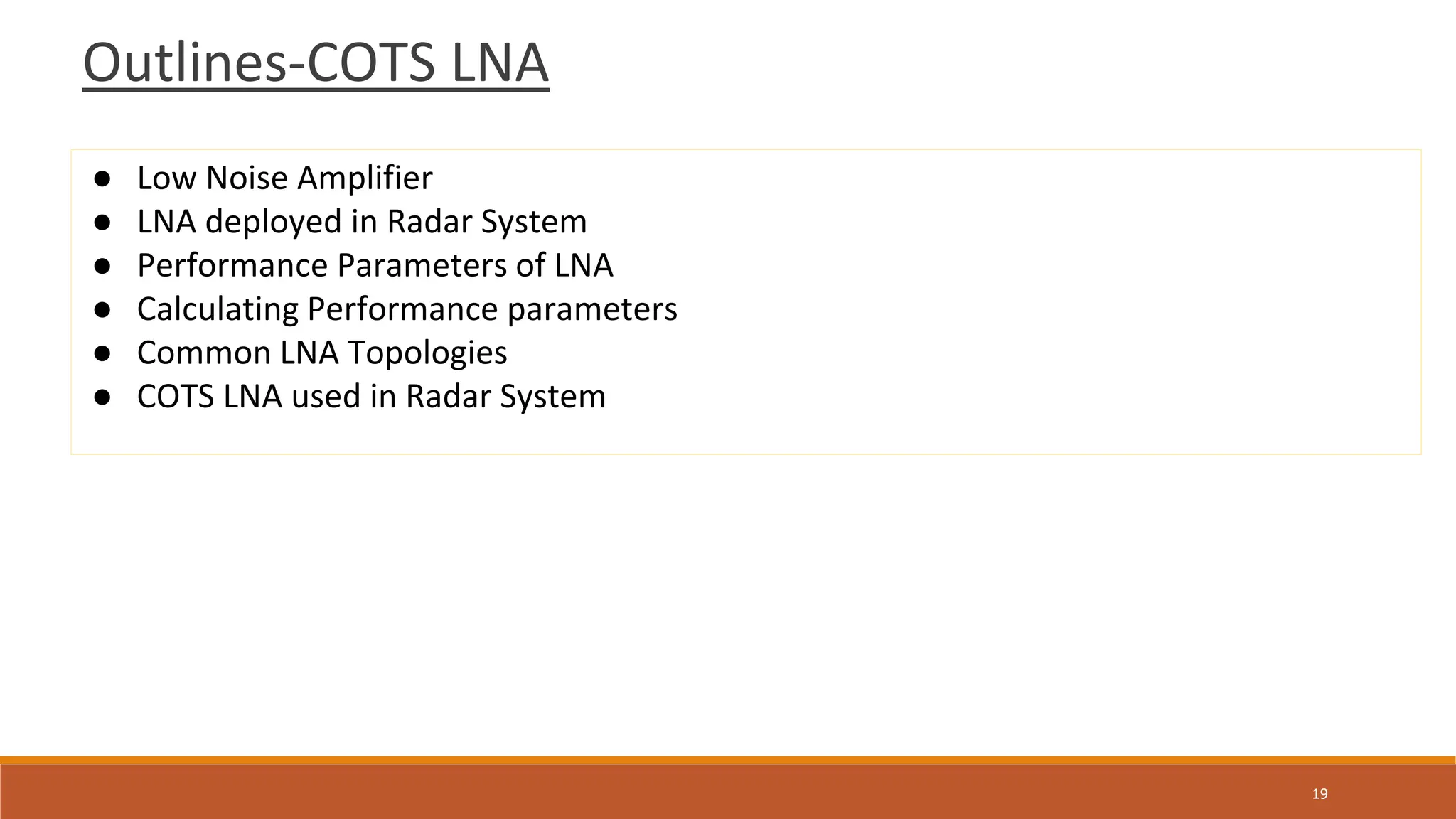 Transmit / Receive (T/R) Modules for Radar Systems | PPTX
