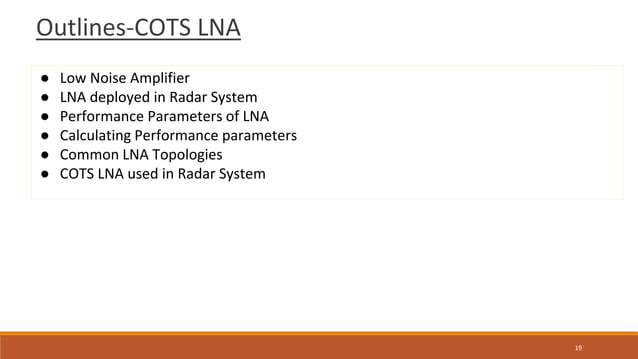 Transmit / Receive (T/R) Modules for Radar Systems | PPTX