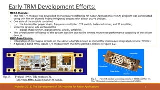 Transmit / Receive (T/R) Modules for Radar Systems | PPTX