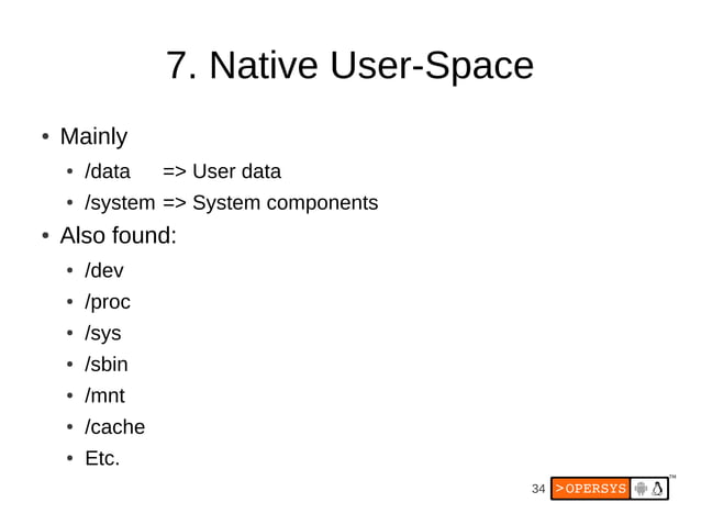 Android Internals at Linaro Connect Asia 2013 | PPT