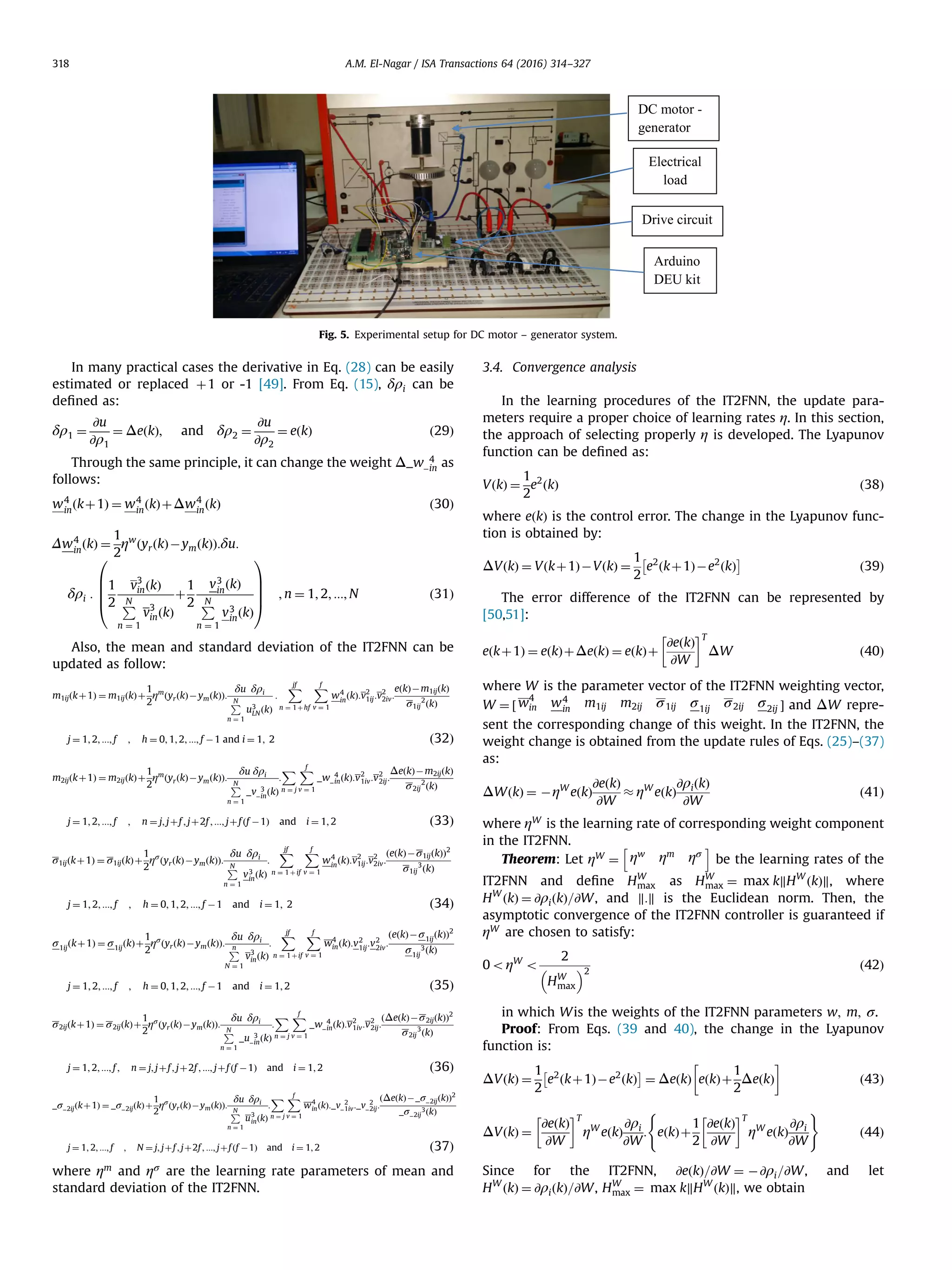 Embedded intelligent adaptive PI controller for an electromechanical system | PDF