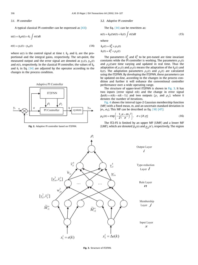 Embedded intelligent adaptive PI controller for an electromechanical ...