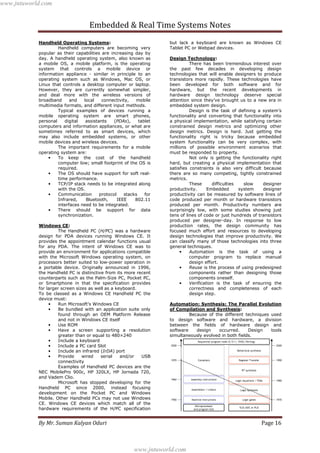 Embedded real time-systems communication | PDF