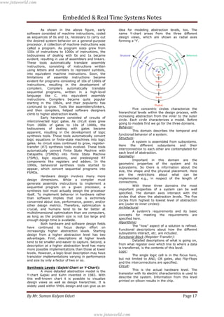 Embedded real time-systems communication | PDF