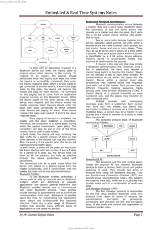 Embedded real time-systems communication | PDF