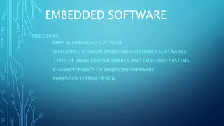 Embedded Software | PPTX