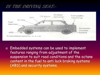 Embedded system-in-automobile | PPTX
