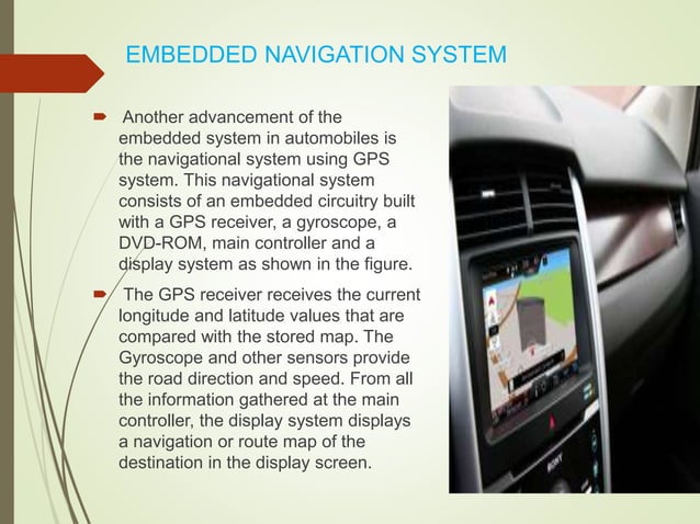 Embedded system-in-automobiles | PPTX