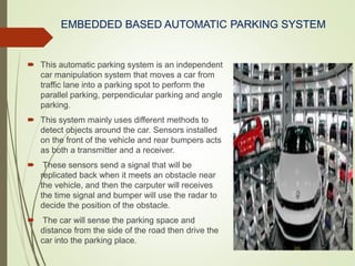 Embedded system-in-automobiles | PPTX