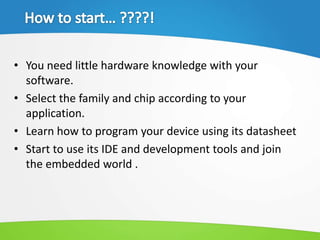 embedded-systems-for-beginners | PPTX | Operating Systems | Computer ...