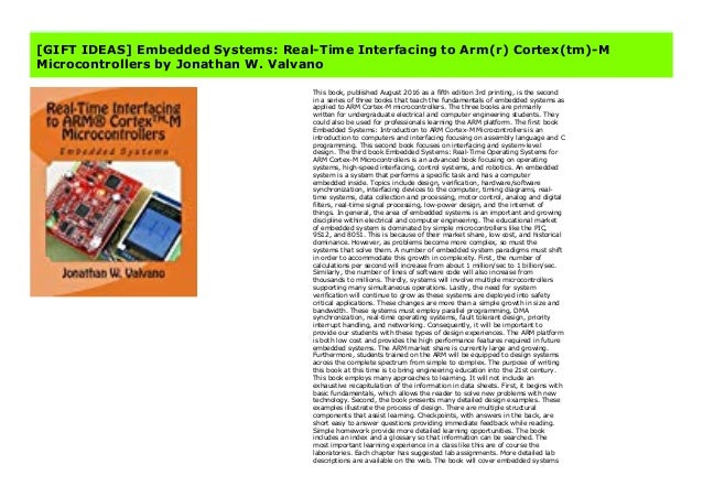 [GIFT IDEAS] Embedded Systems: Real-Time Interfacing to Arm(r) Cortex(tm)-M Microcontrollers by ...