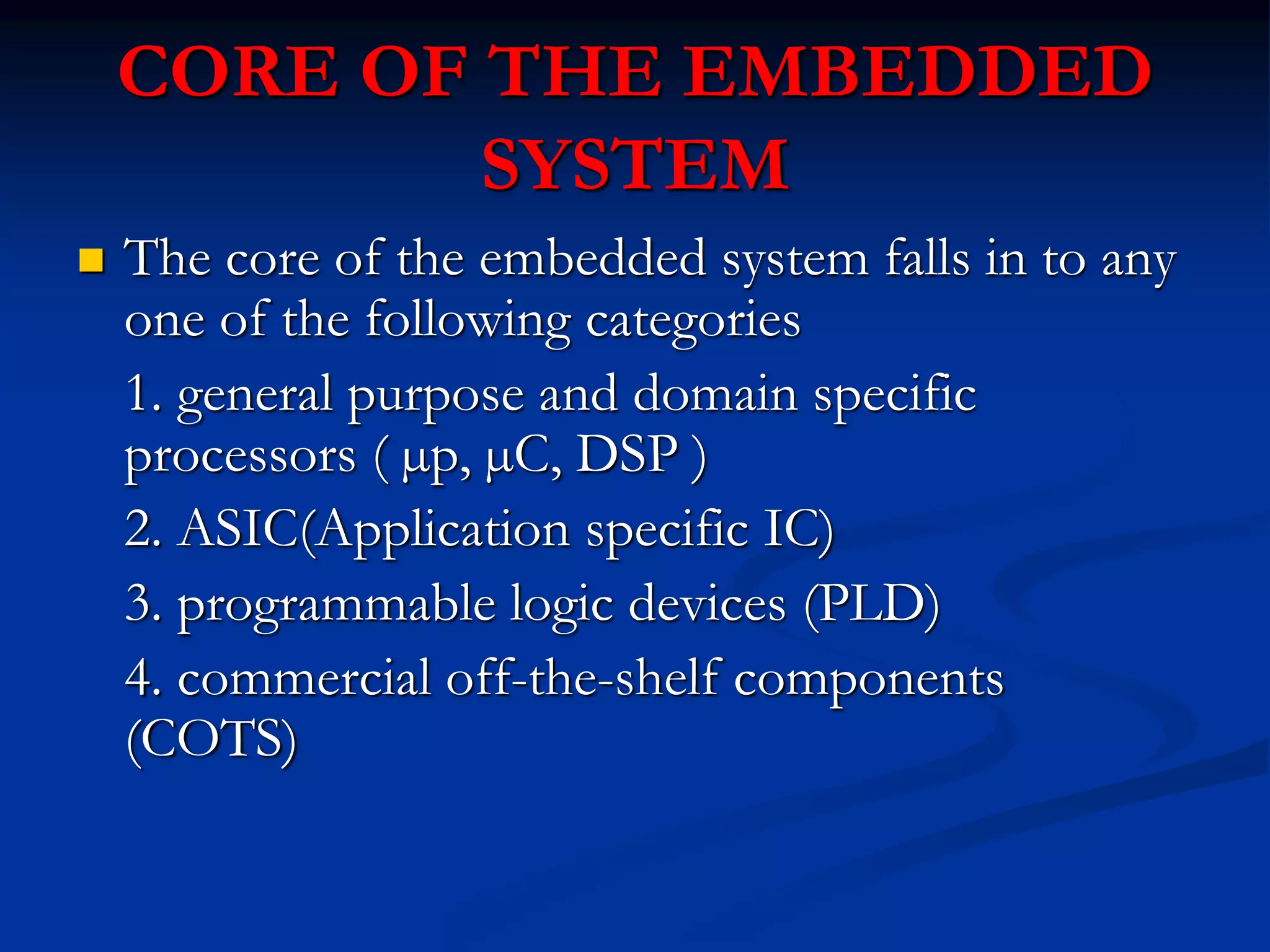 Embedded systems-unit-1 | PPT
