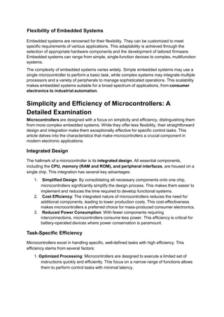 Embedded-Systems-vs-Microcontrollers_-A-Comprehensive-Comparison By Embedded Hash | PDF