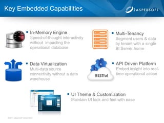 Embedded Analytics in your App Webinar | PPT
