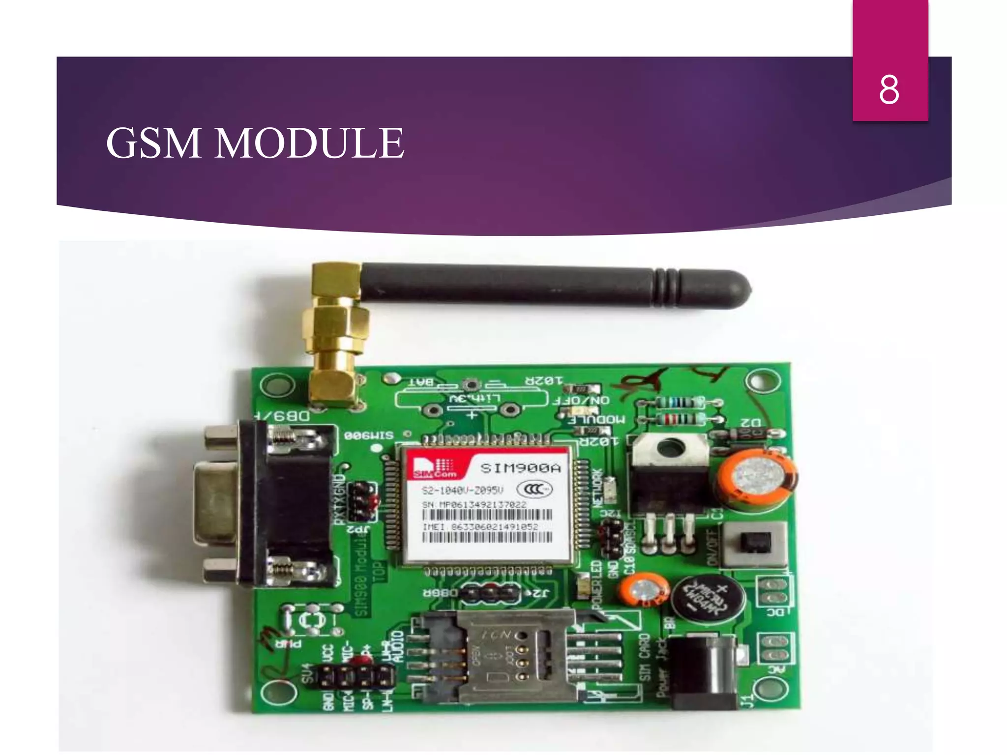 Embedded based home security system | PPTX