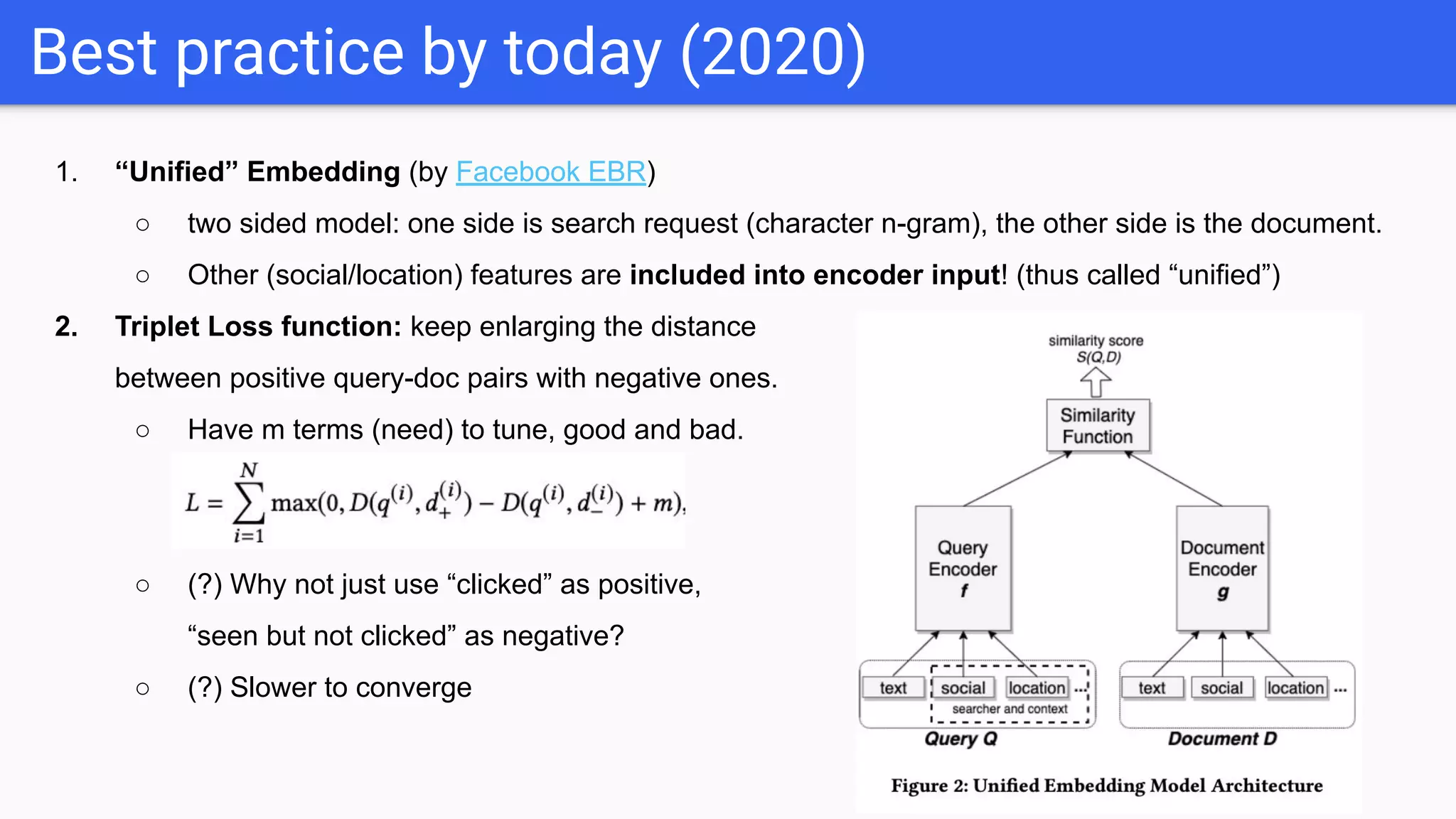Embedded based retrieval in modern search ranking system | PPT | Free ...
