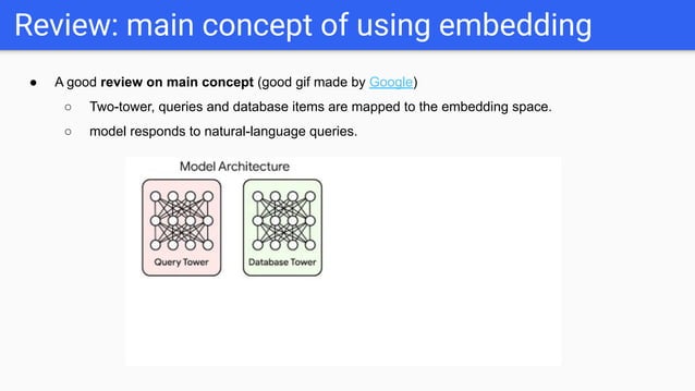 Embedded based retrieval in modern search ranking system | PPT | Free Download