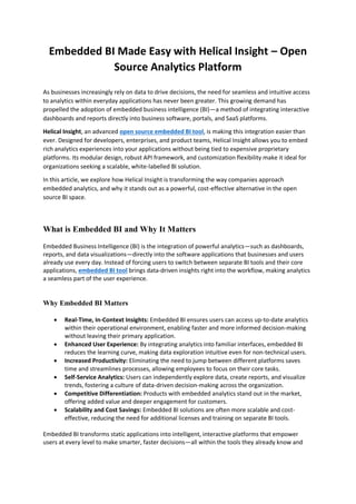 Embedded BI Made Easy with Helical Insight Open Source Analytics Platform.pdf