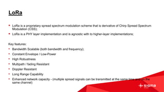 LoRa и LoRaWAN. Особенности технологий и практическое использование, Богдан Костив | PPTX