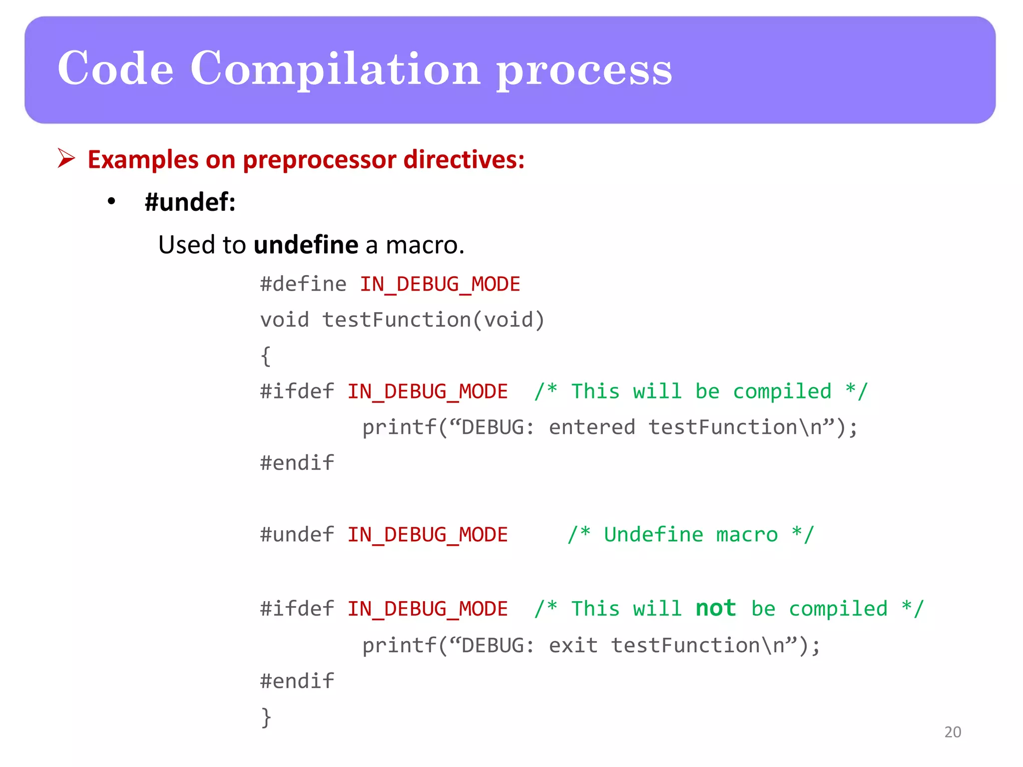 Embedded C - Lecture 1 | PDF