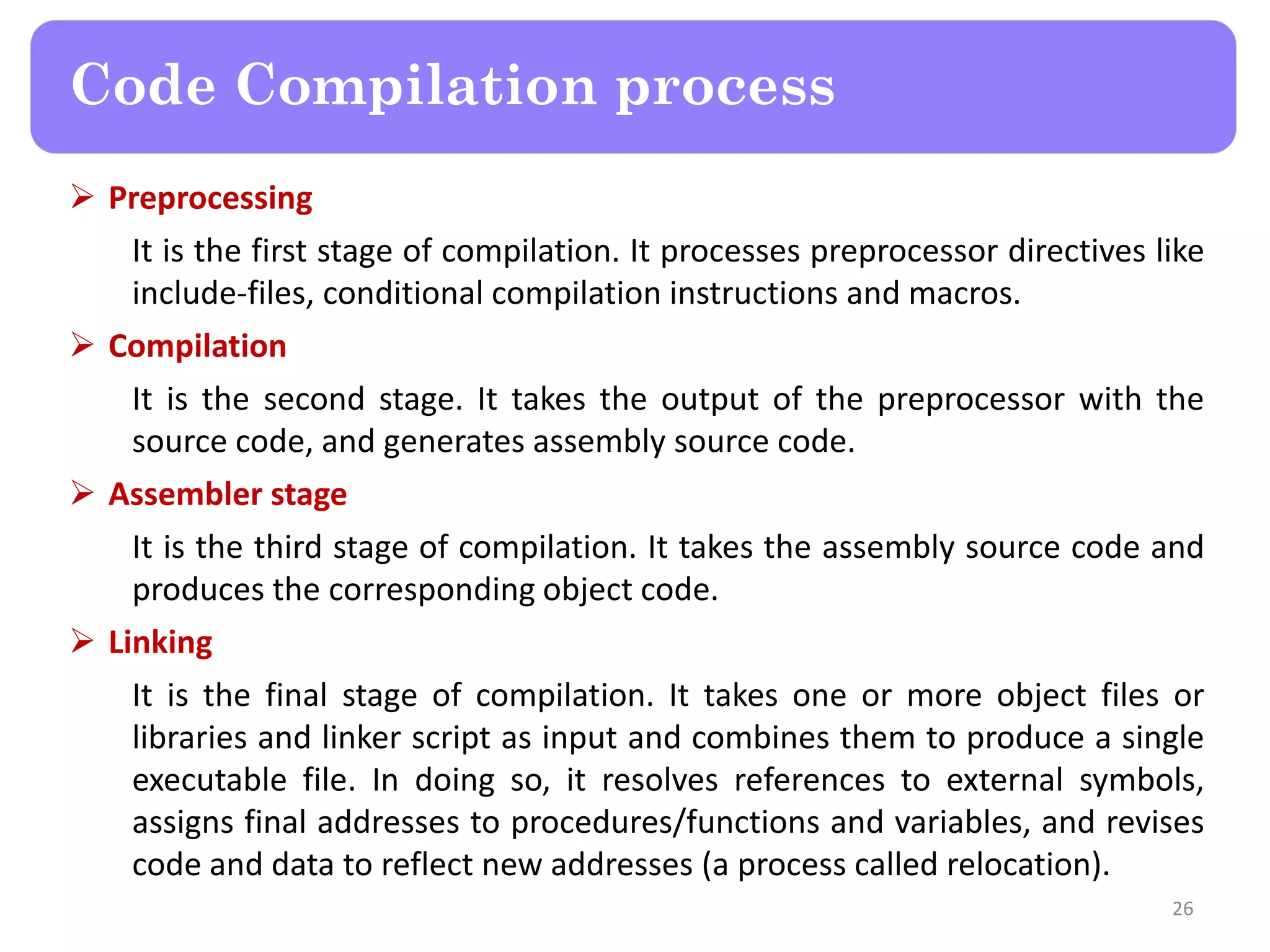 Embedded C - Lecture 1 | PDF