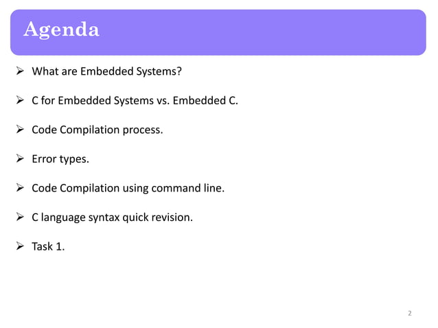Embedded C - Lecture 1 | PDF | Programming Languages | Computing