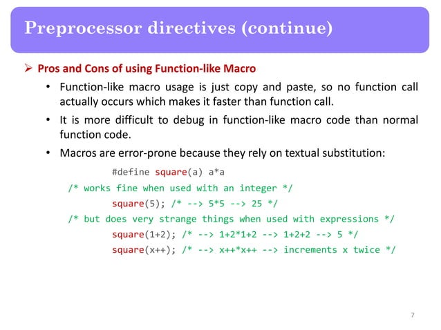 Embedded C - Lecture 2 | PPT