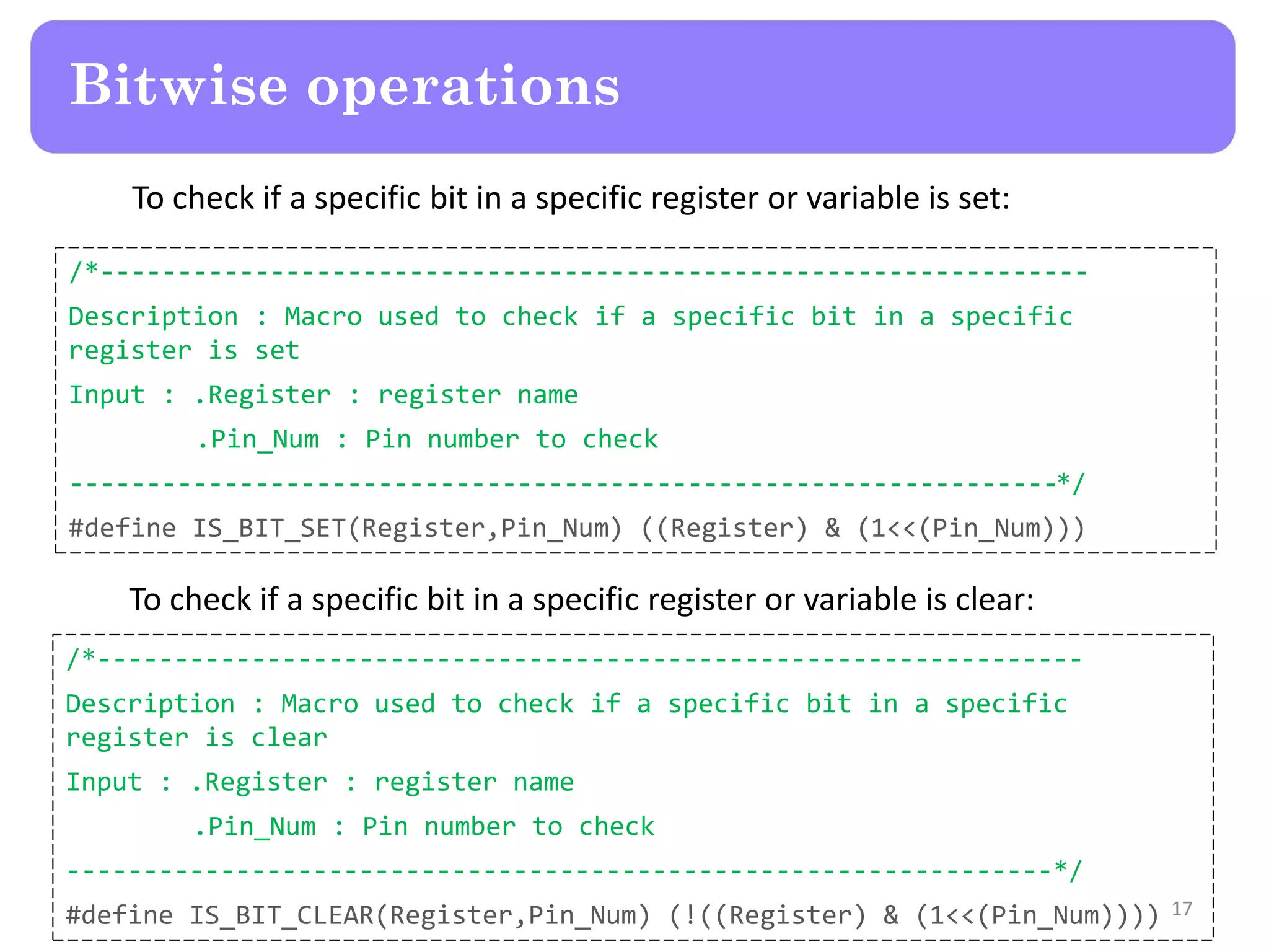 Embedded C - Lecture 4 | PDF | Programming Languages | Computing