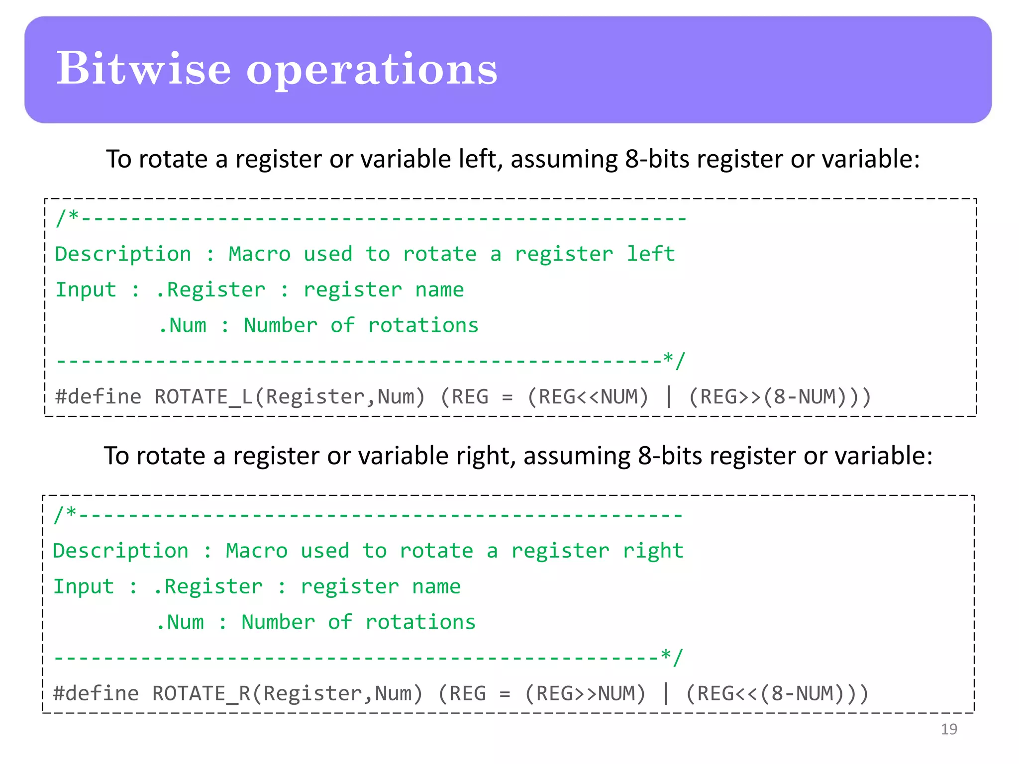 Embedded C - Lecture 4 | PDF | Programming Languages | Computing