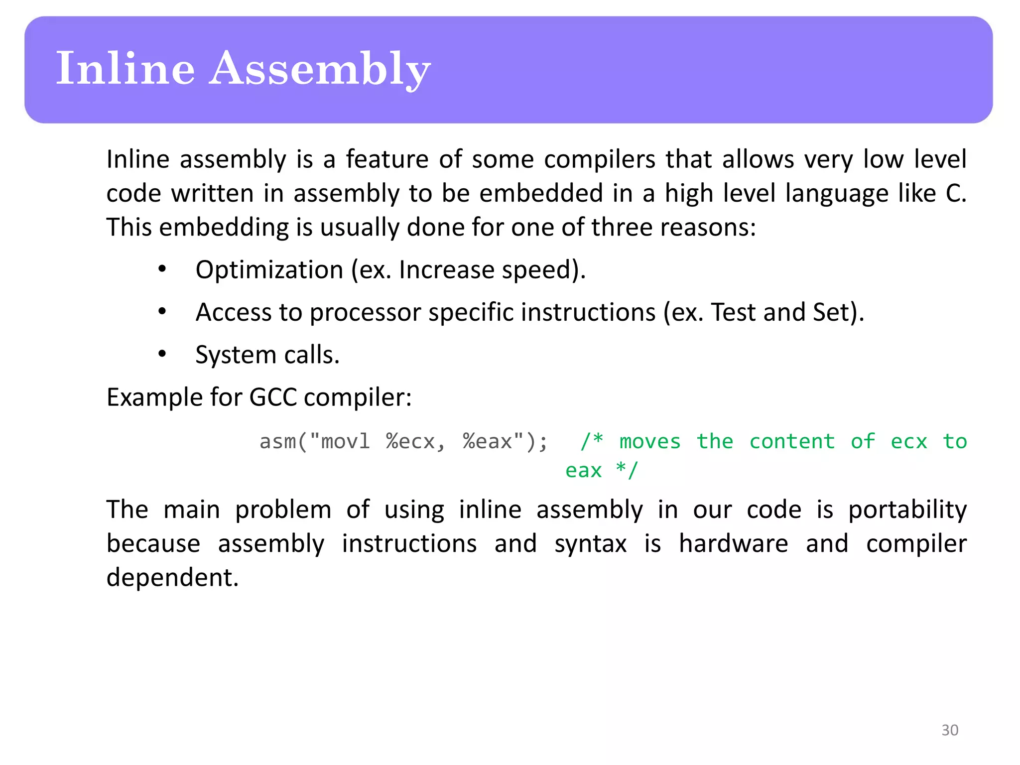 Embedded C - Lecture 4 | PDF | Programming Languages | Computing