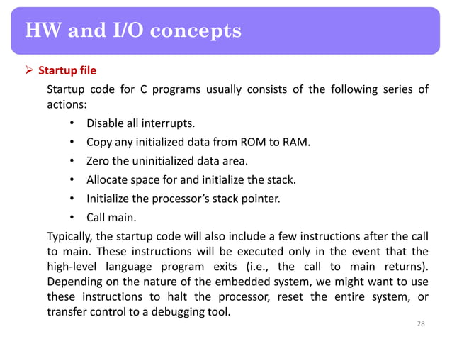 Embedded C - Lecture 4 | PPT