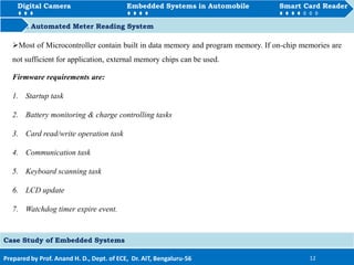 Case Study of Embedded Systems | PDF