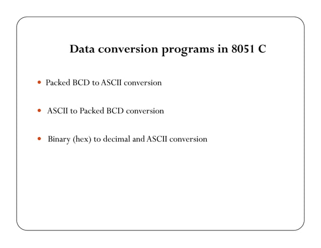 Embedded C programming based on 8051 microcontroller | PDF ...