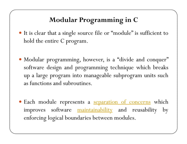 Embedded C programming based on 8051 microcontroller