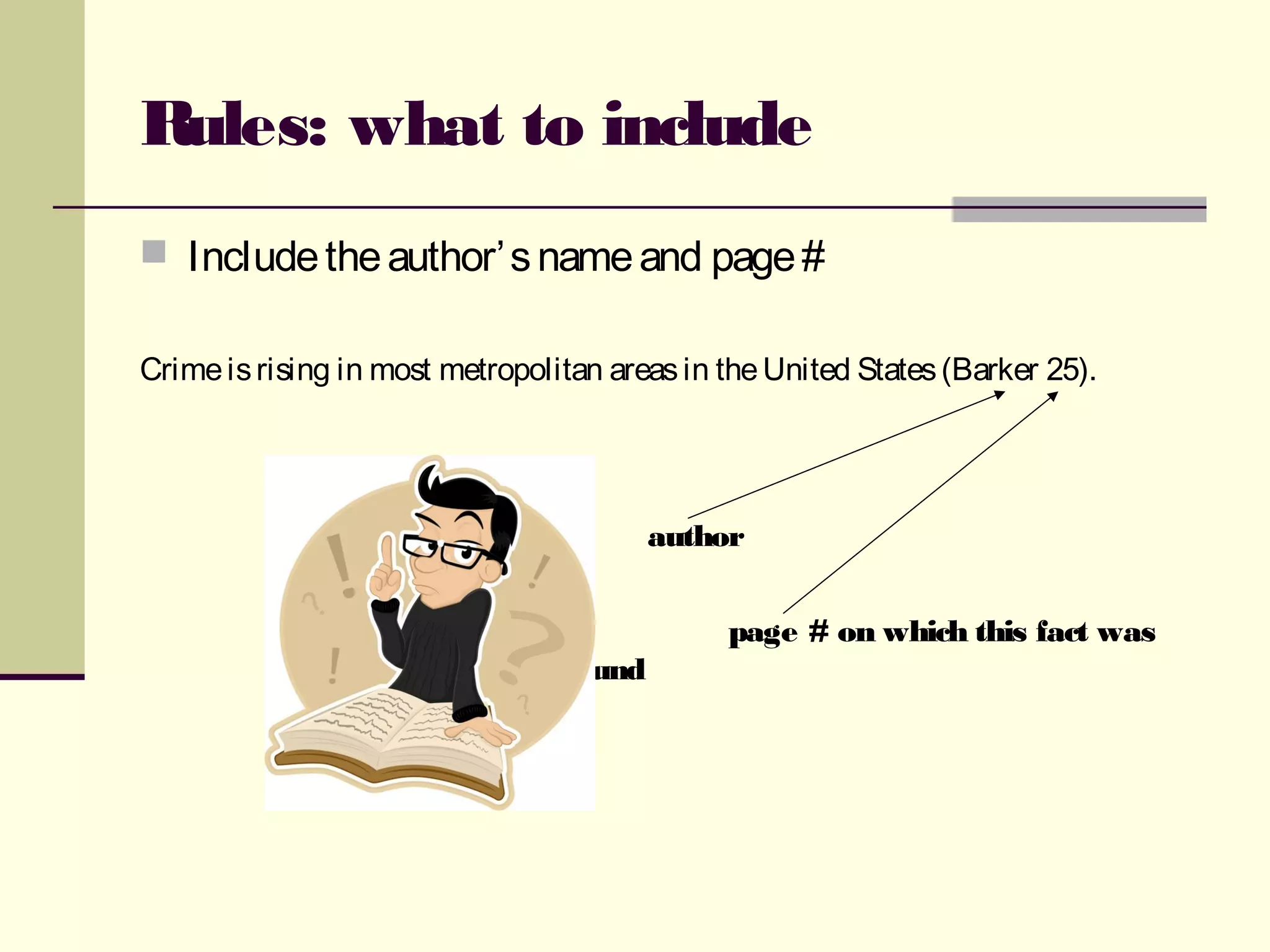 In-Text Citations (essay-writing) | PPT