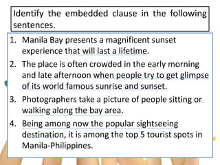 Embedded clause | PPTX