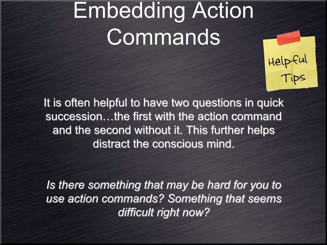 EmbeddedCommands (NLP Skill) | PPT