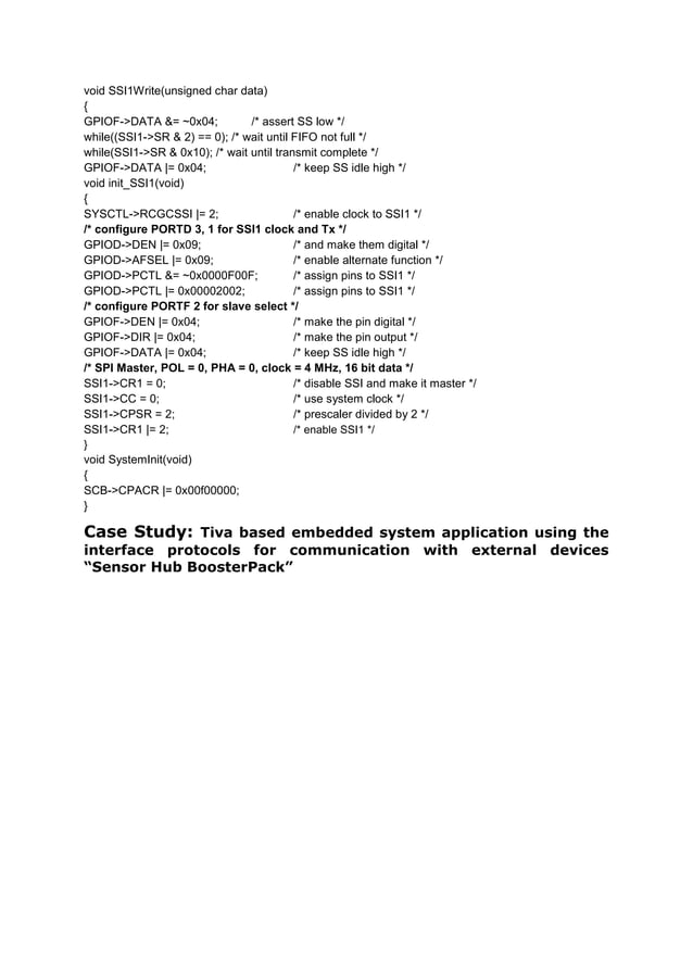 Embedded Communications Protocols Unit 3pdfpdf Computer Networking Computing