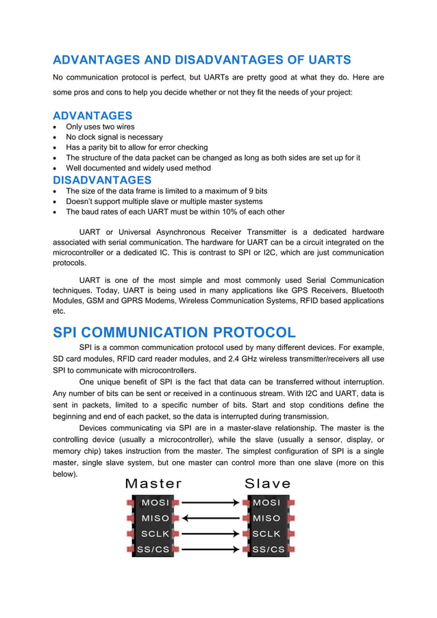 Embedded Communications Protocols Unit 3pdfpdf Computer Networking Computing