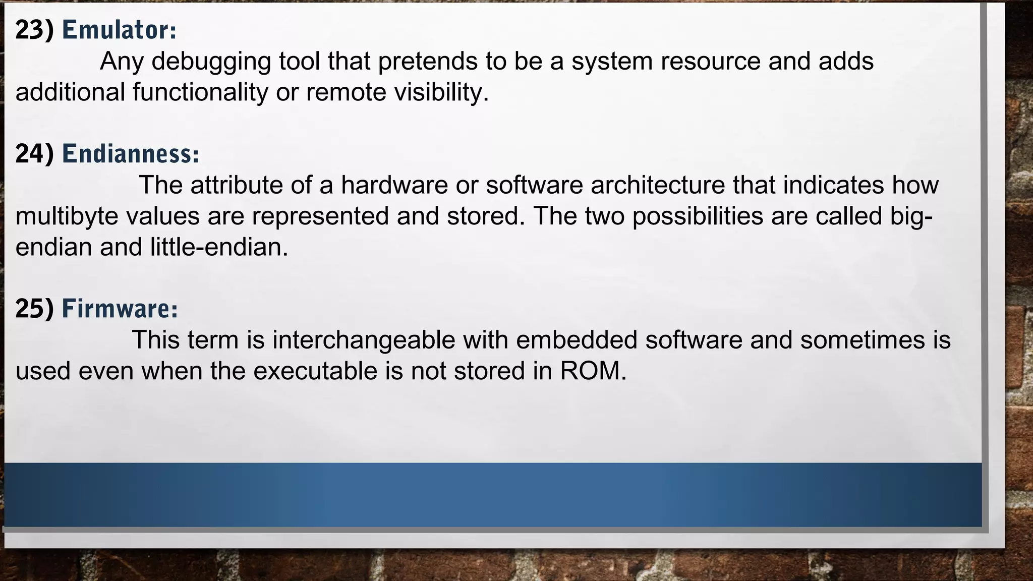 Embedded computer system | PPT