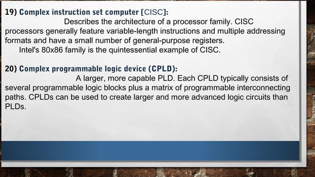 Embedded computer system | PPT | Programming Languages | Computing