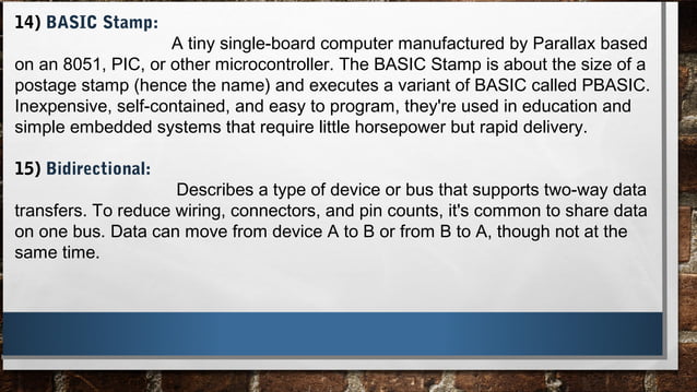 Embedded computer system | PPT | Programming Languages | Computing