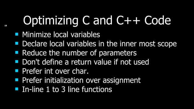 Embedded c programming22 for fdp | PPT
