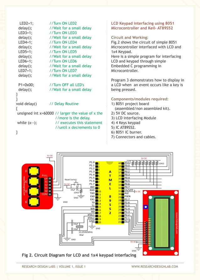 Embedded c programming guide e book atmel 8051 / 89c51 /89c52 | PDF | Computer Peripherals ...