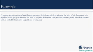 Embedded Derivatives | PPTX | Stocks and Bonds | Personal Investing