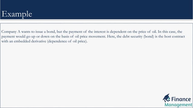 Embedded Derivatives | PPTX | Stocks and Bonds | Personal Investing