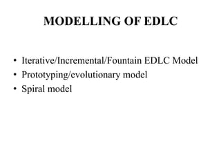 Embedded development life cycle | PPTX