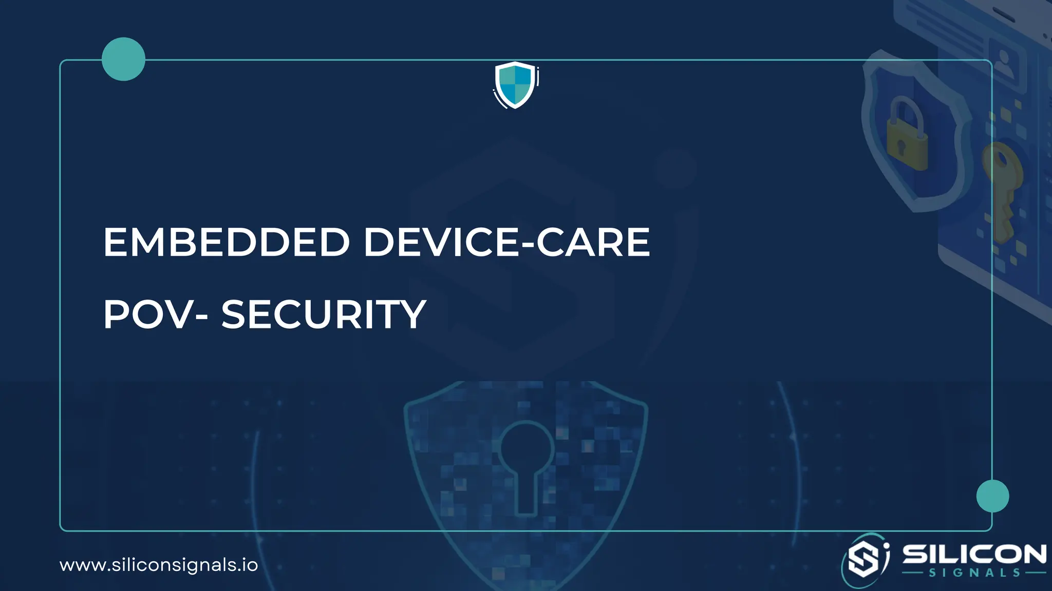 Embedded device-care Point of View - security | PPT